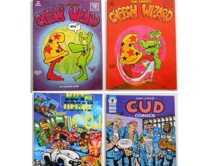 Cheech Wizard Cud Doin' Time 4 Adult Comics - Etsy