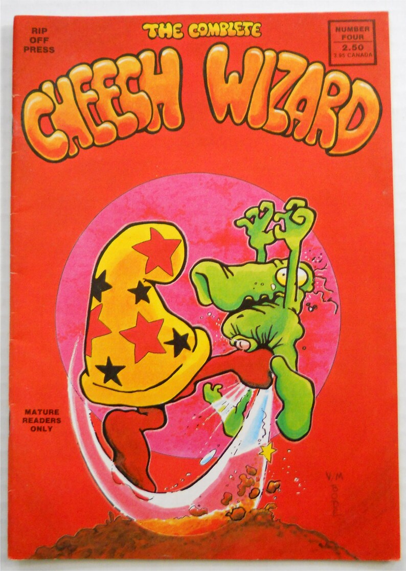 Cheech Wizard Cud Doin' Time 4 Adult Comics - Etsy