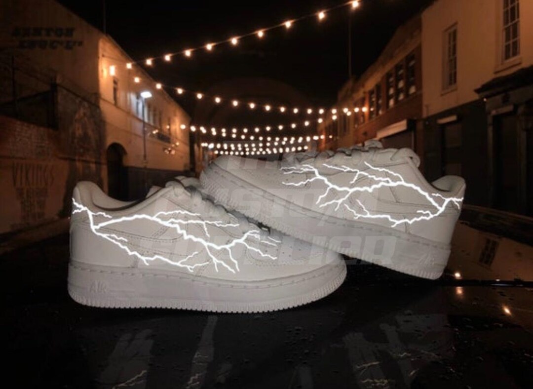 3M Reflective Lightning Bolt Head Transfer - Etsy