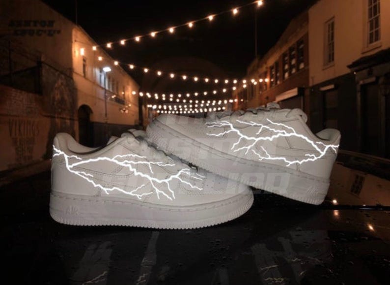3M Reflective Lightning Bolt Head Transfer - Etsy