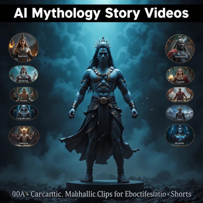 1200+ AI Mythology Story Youtube Shorts | Indian, Greek, Norse ...
