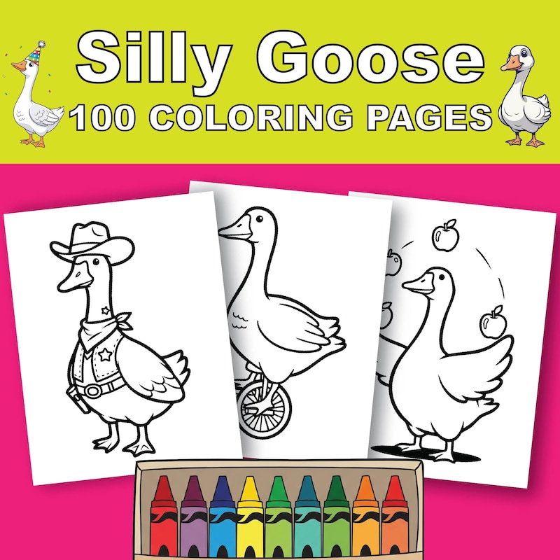 One Silly Goose - Etsy