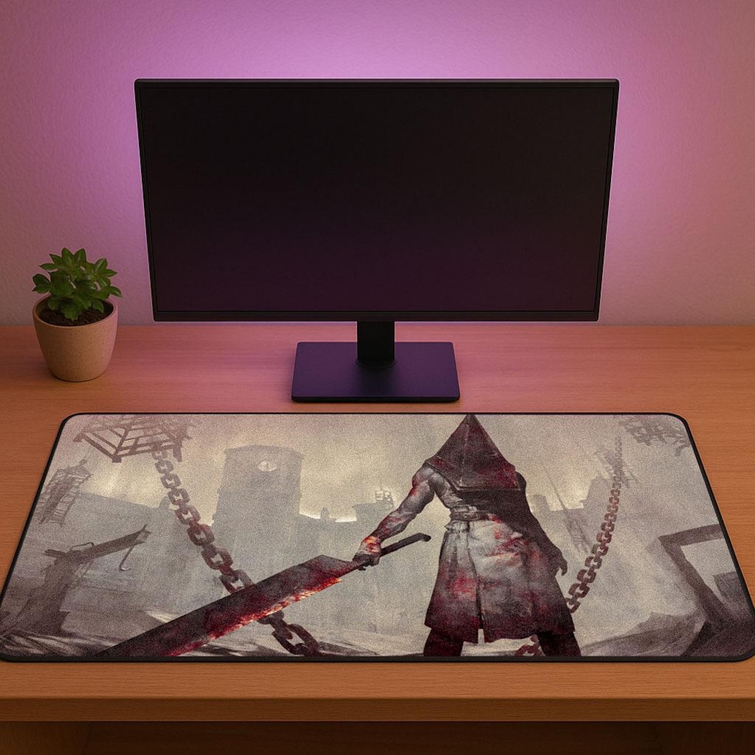 The Executioner Pyramid Head Mouse Pad | Dead by Daylight Gaming Desk ...