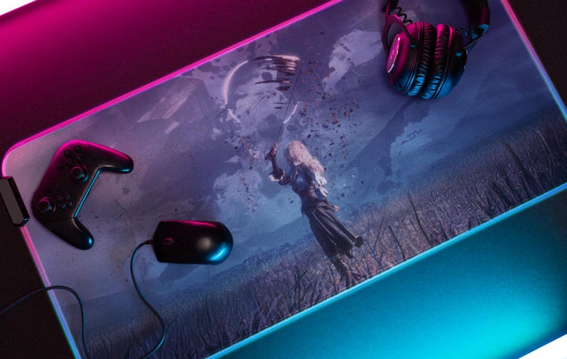 Clair Obscur Expedition 33 Maelle Parry Mouse Pad & Desk Mat Paintress ...