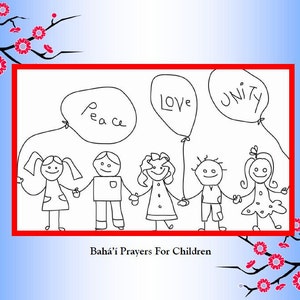 A Baha'i Prayer Book for Children - Etsy UK
