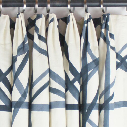 Custom Euro Pleated Drapes in Kravet Dublin Linen With Samuel | Etsy