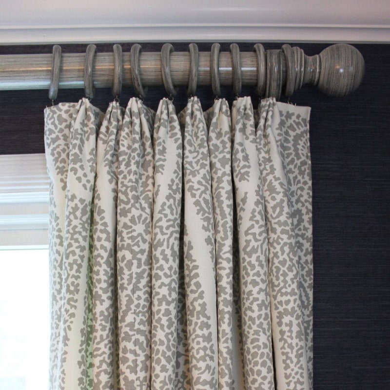 Fan Pleat Curtains - Etsy