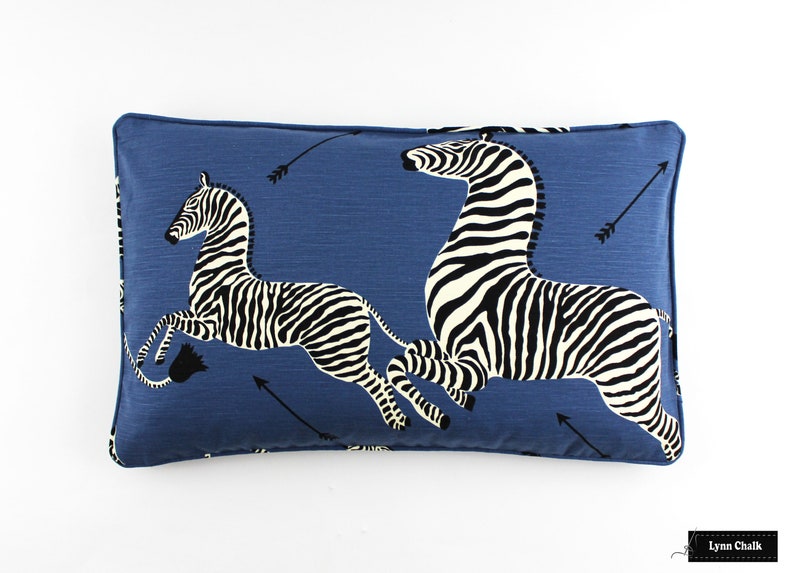 Scalamandre Zebras Pillows shown in Safari Brown-comes in | Etsy