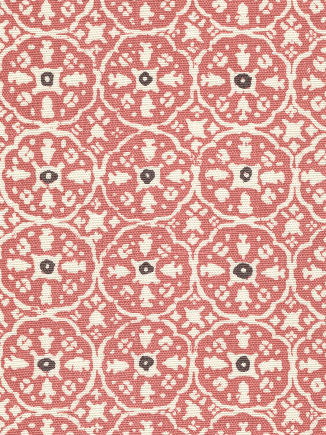 ON SALE - Quadrille Nitik II Apricot Brown on Tint 149-42 Knife Edge ...