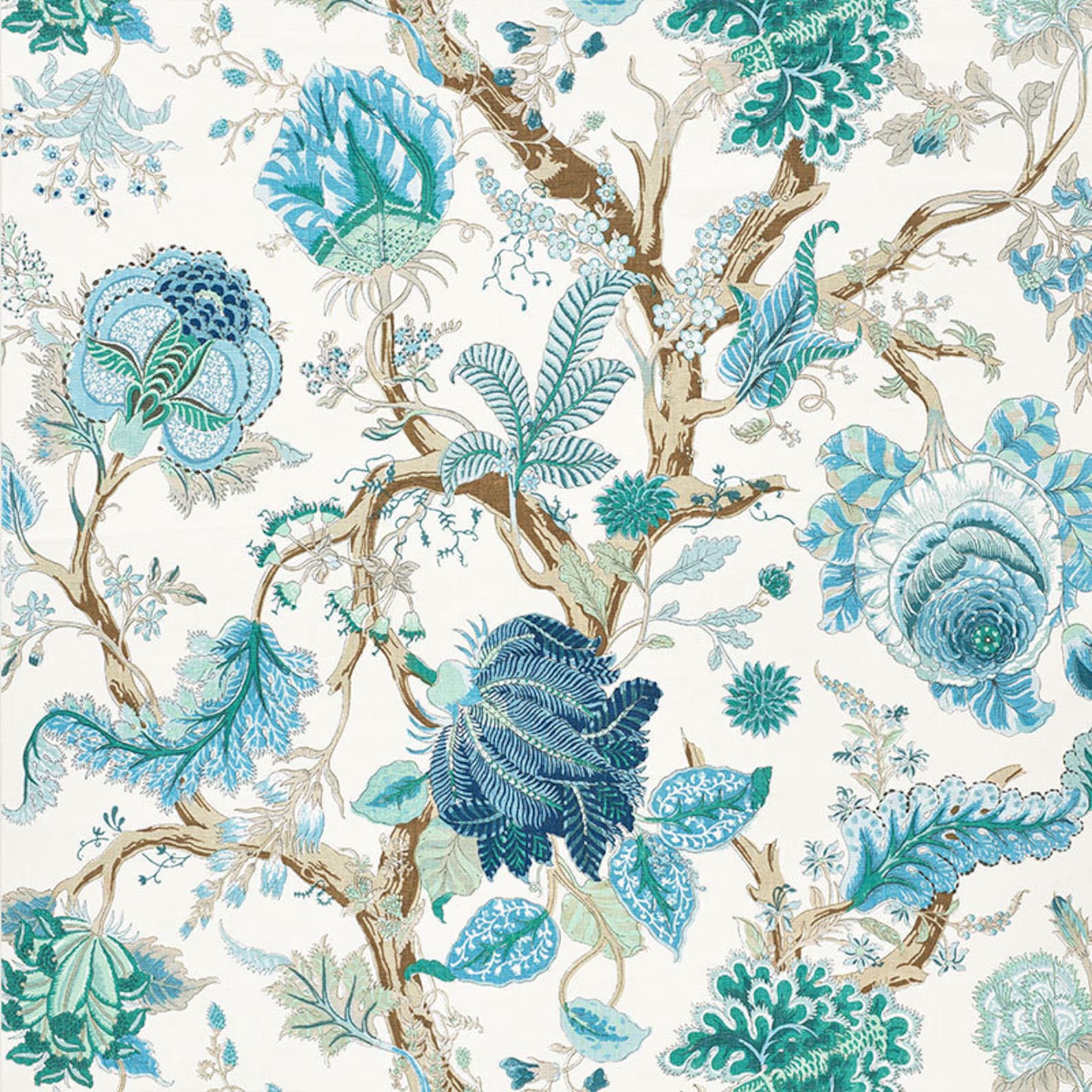 Schumacher Indian Arbre Custom Pillows With Self Welting - Etsy