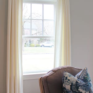 Custom Butterfly Pleated Drapes in Kravet Dublin Linen (comes in 50 ...