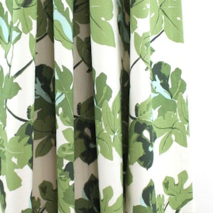 Peter Dunham Fig Leaf Custom Drapes (comes Printed on Natural or White ...