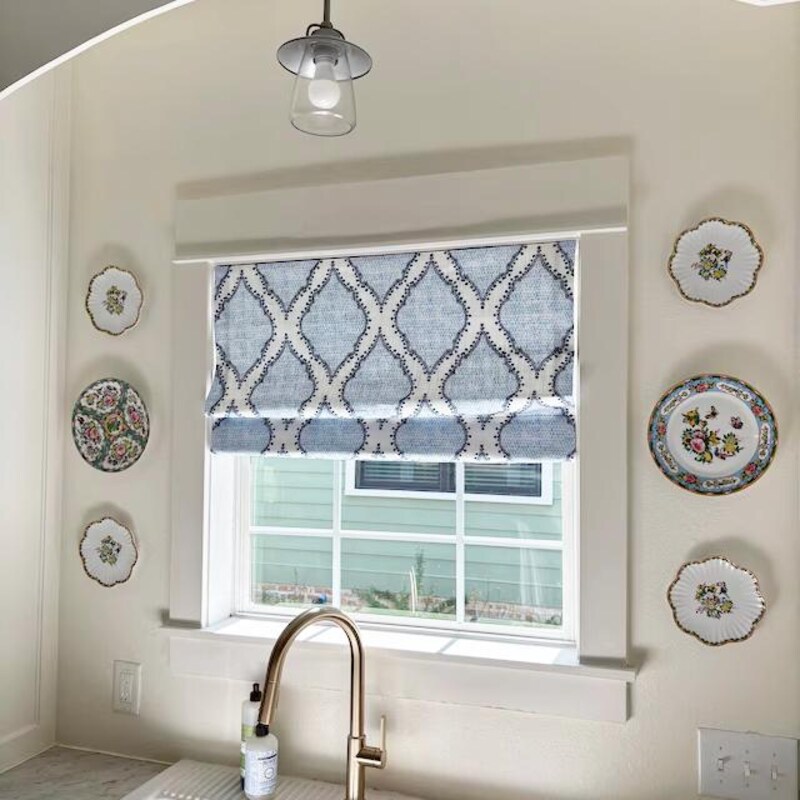 Relaxed Roman Shades - Etsy