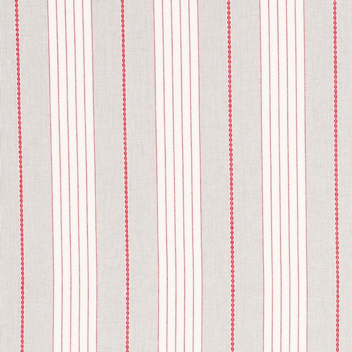 Schumacher Audrey Stripe Roman Shade (shown in Pink & Red - Comes in 8 ...
