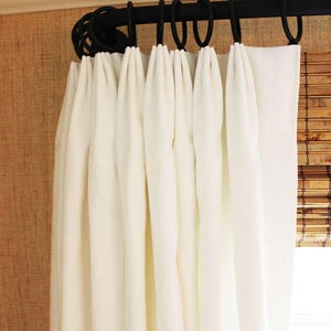 Custom Butterfly Pleated Drapes in Kravet Dublin Linen (comes in 50 ...