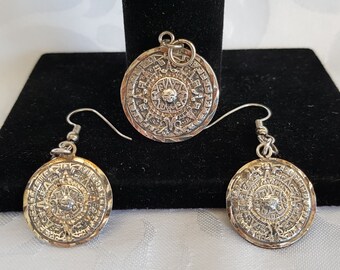 Mayan medallion | Etsy