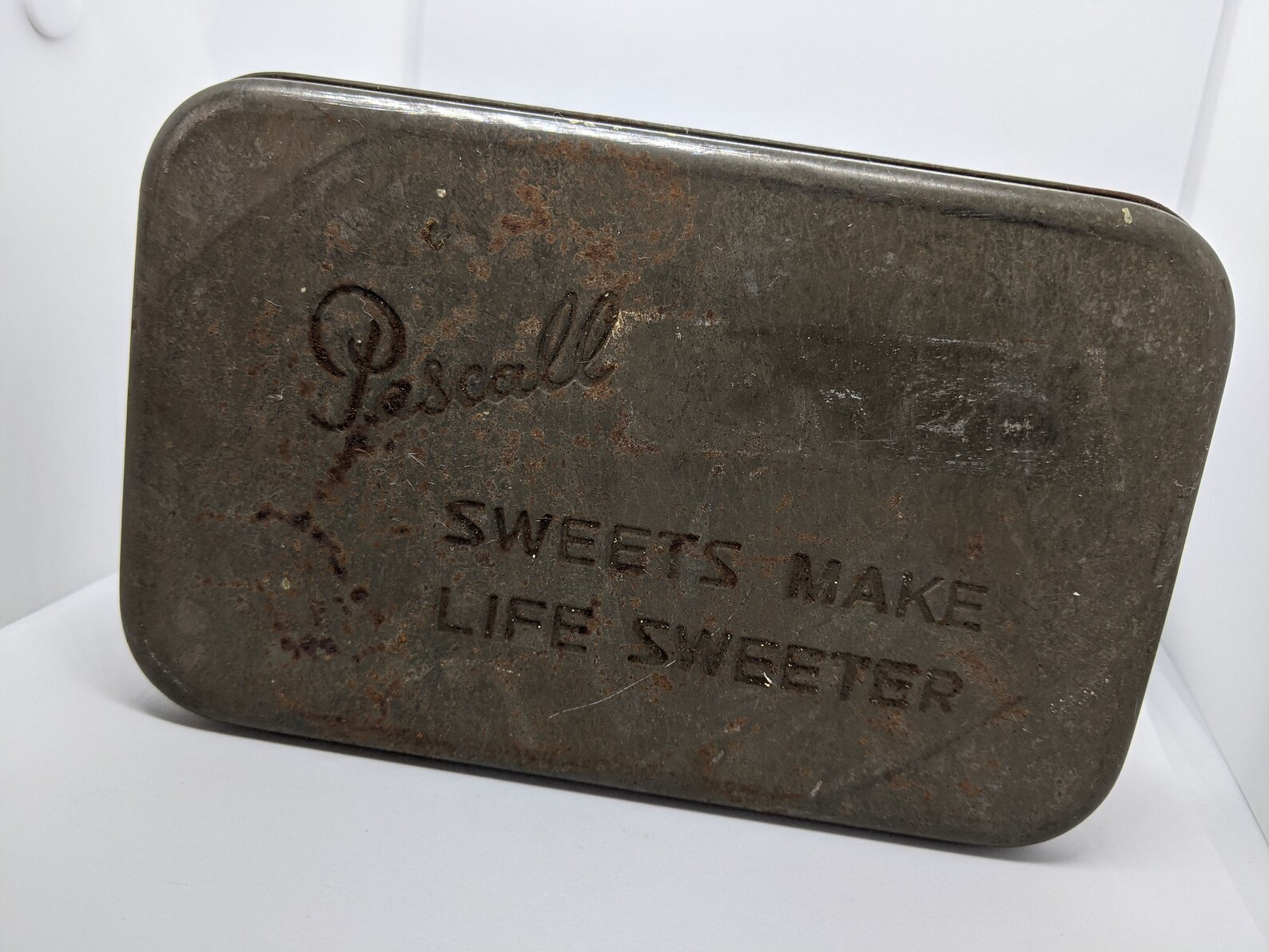 Vintage 1940's Pascall Candy Tin Collectible Canister | Etsy