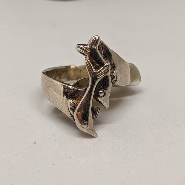 Dolphin Ring - Etsy