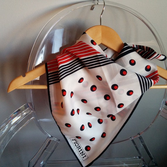 Vintage Fiorini's Lady's scarf - excellent condition - Gem