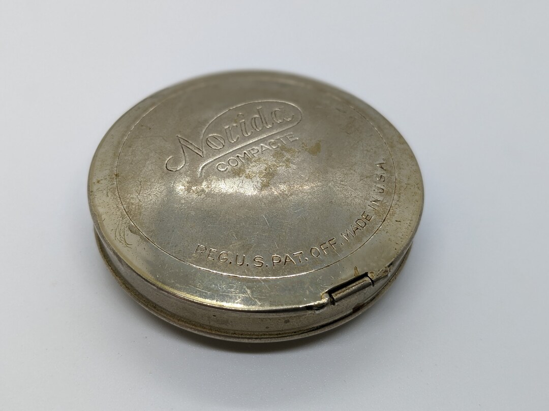 Vintage Norida Powder Mirror Compact 1930's-40's - Etsy