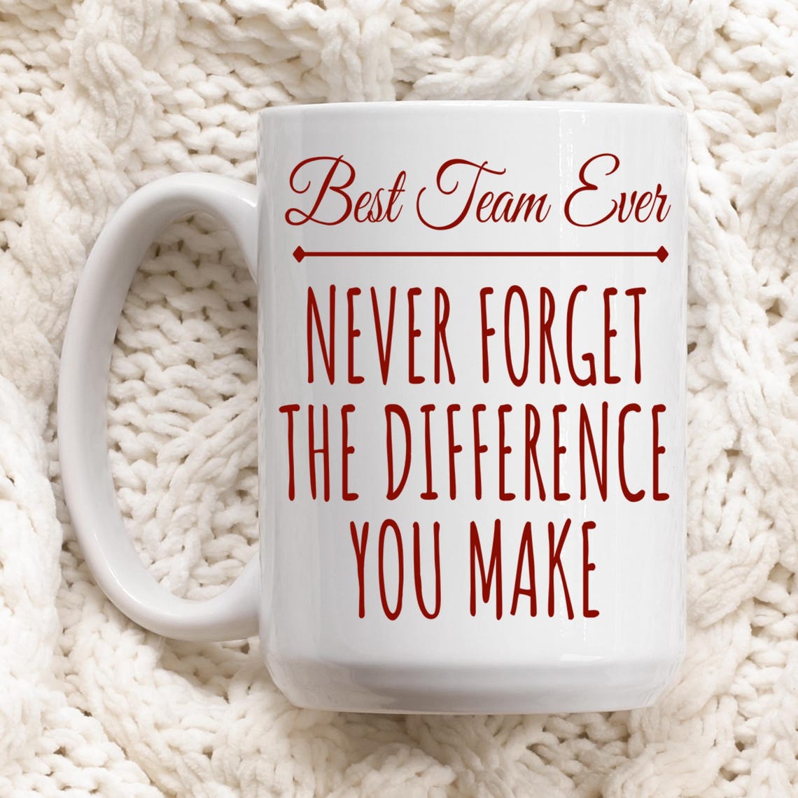 Custom Best Team Ever Scrabble Mug, Personalized Team Names Puzzle Mug ...