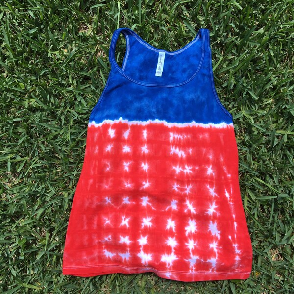 Red White Blue Tank - Etsy