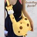 Giraffe Plush Crossbody Bag – Cartoon Animal Shoulder Purse - Etsy