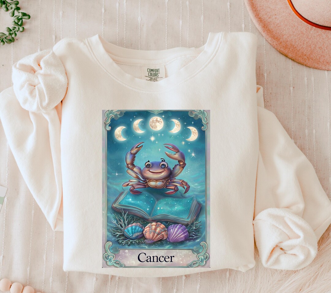 Cancer Tarot Card PNG: Zodiac Astrology Printable (digital Download ...