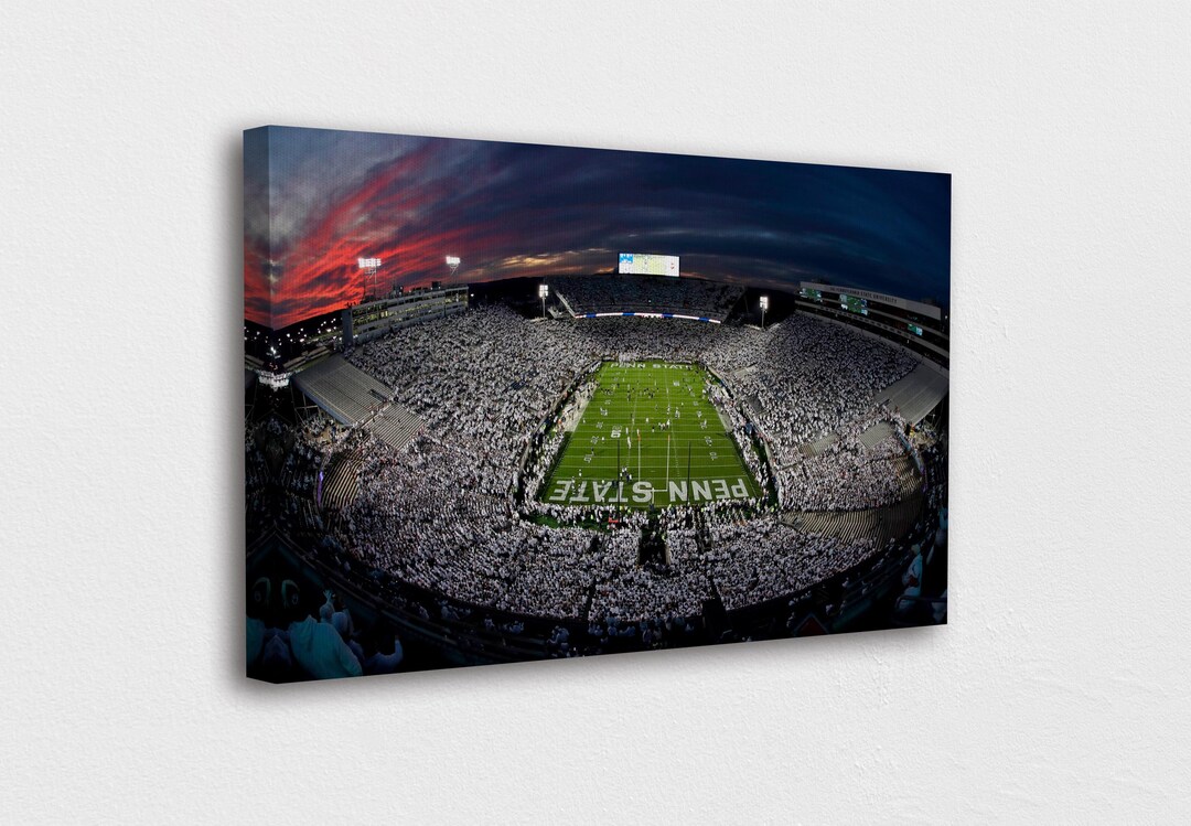 Beaver Stadium Canvas Wall Art Design / Glass Wall Art Design | Poster ...