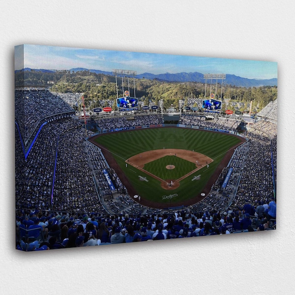 Dodger Stadium Glass - Etsy