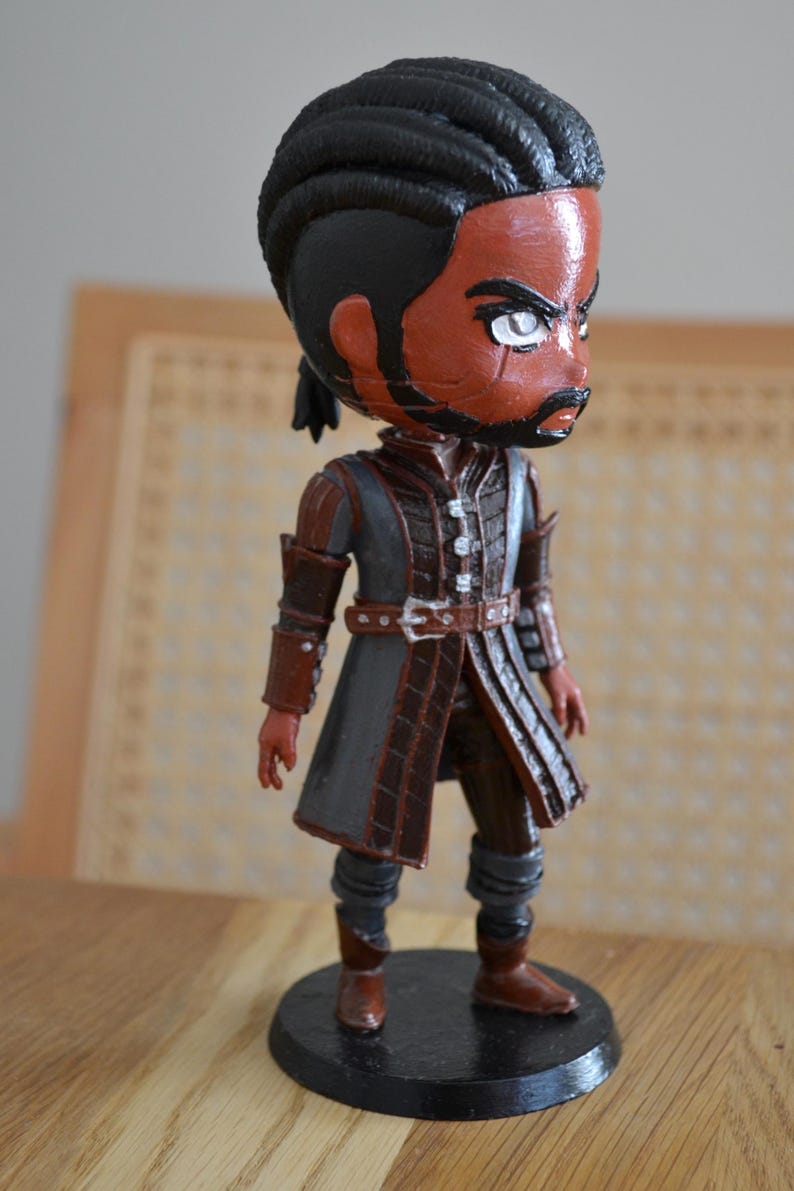 Wyll Chibi Figure – 3D Printed Baldur’s Gate Fan Art, Hand-painted ...
