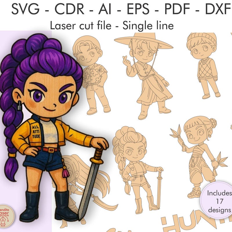 Kpop Demon Hunters Key - Etsy