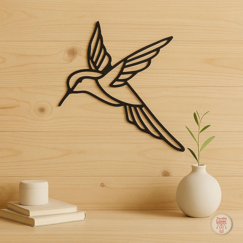 Hummingbird Laser Cut Vector - SVG DXF CDR Files for Engraving ...