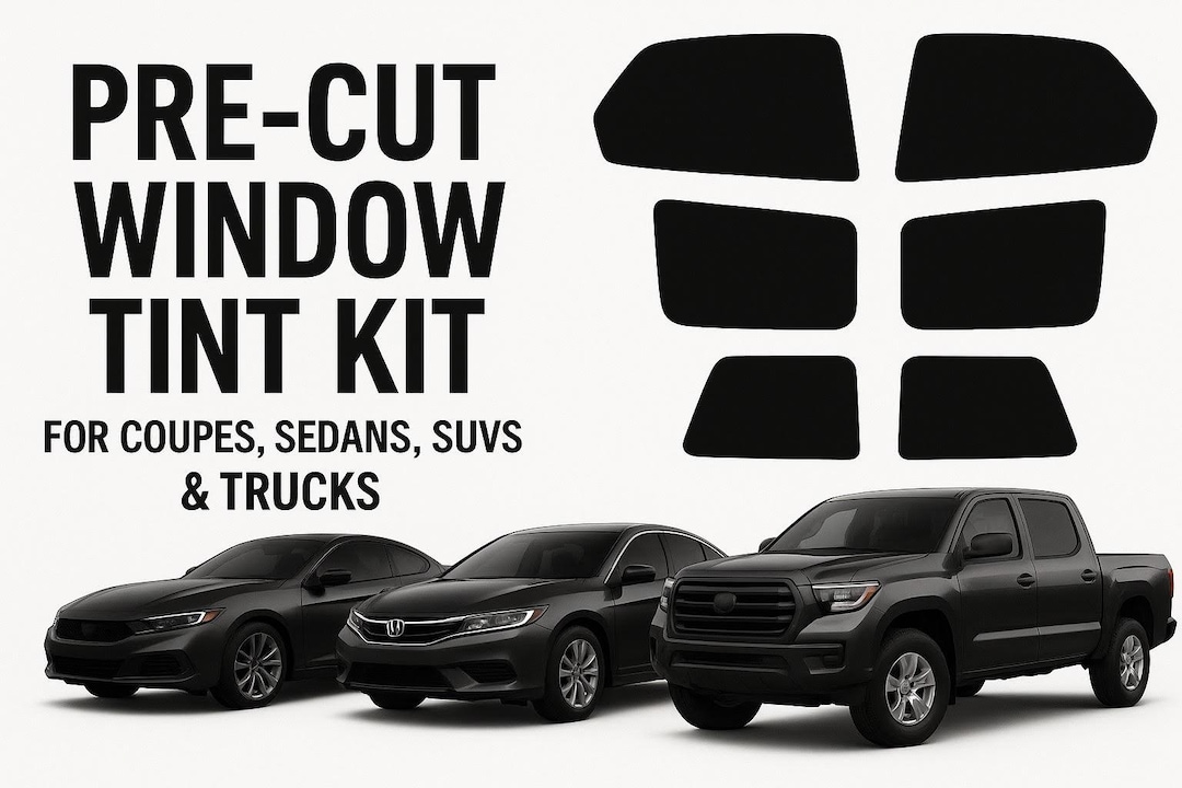 Pre-cut Window Tint Kit Ceramic and Non Ceramic – Custom Fit for Coupes ...