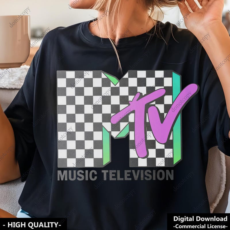 Mtv Design Png - Etsy