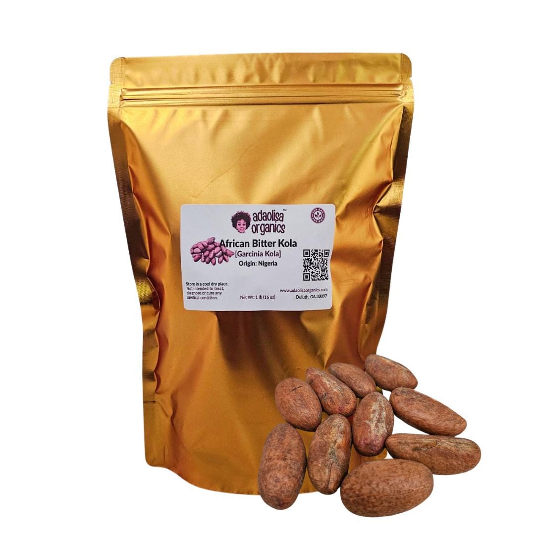 African Garcinia Bitter Kola Nuts, Orogbo, Gooro, Organic, Super Fresh ...