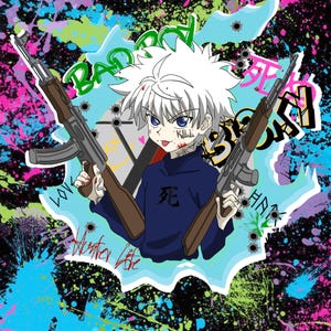 Hunter X Hunter Killua Zoldyck AK Poster - Etsy