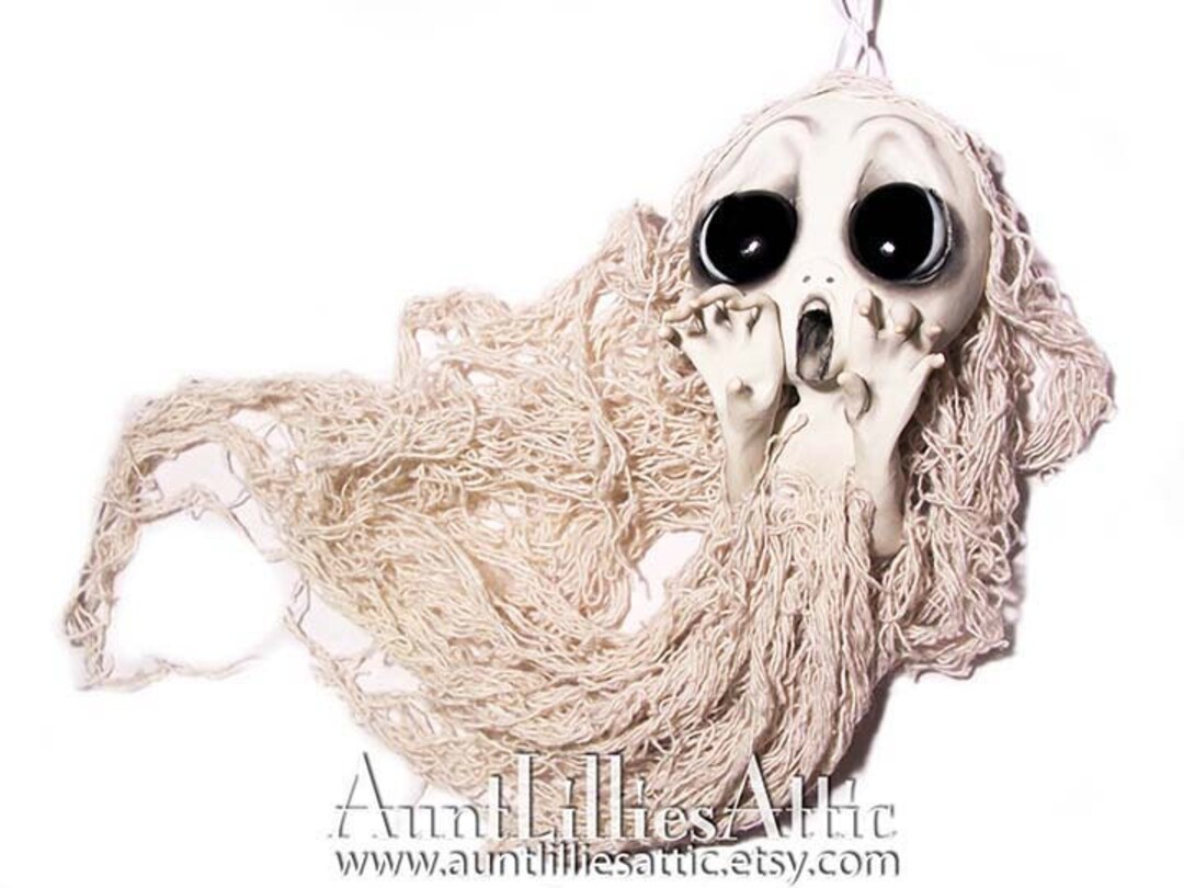 Ghost Ornament - Banshee Ornament - Halloween Ornament - Etsy