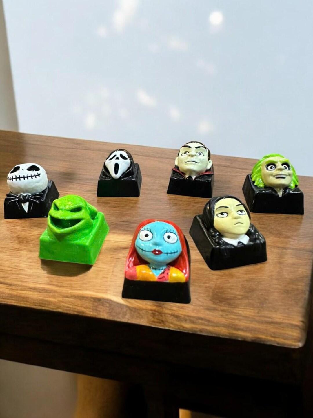 Handmade Horror-inspired Keycaps for Mechanical Keyboards – Unique ...
