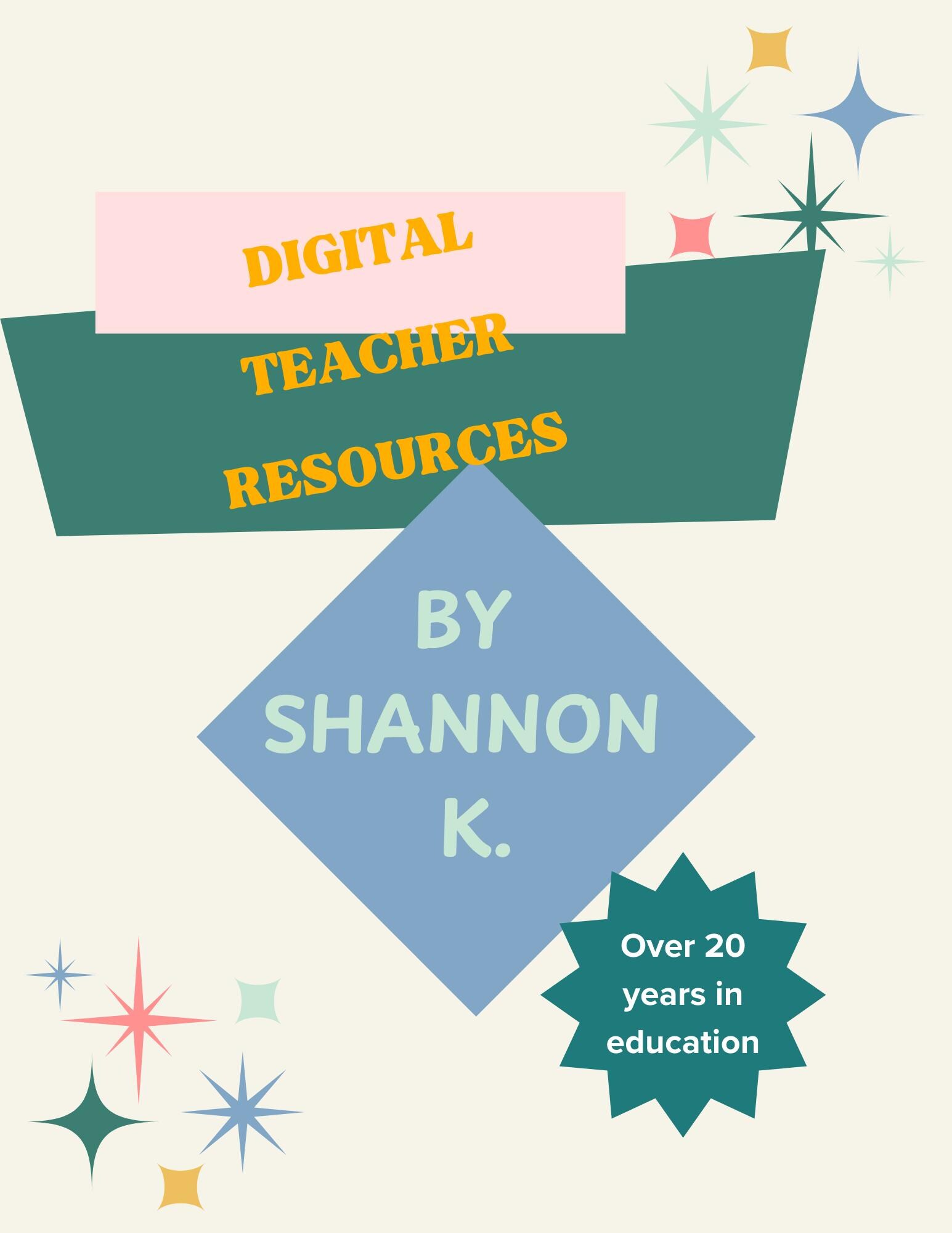 Digital Weekly Lesson Plan - Etsy