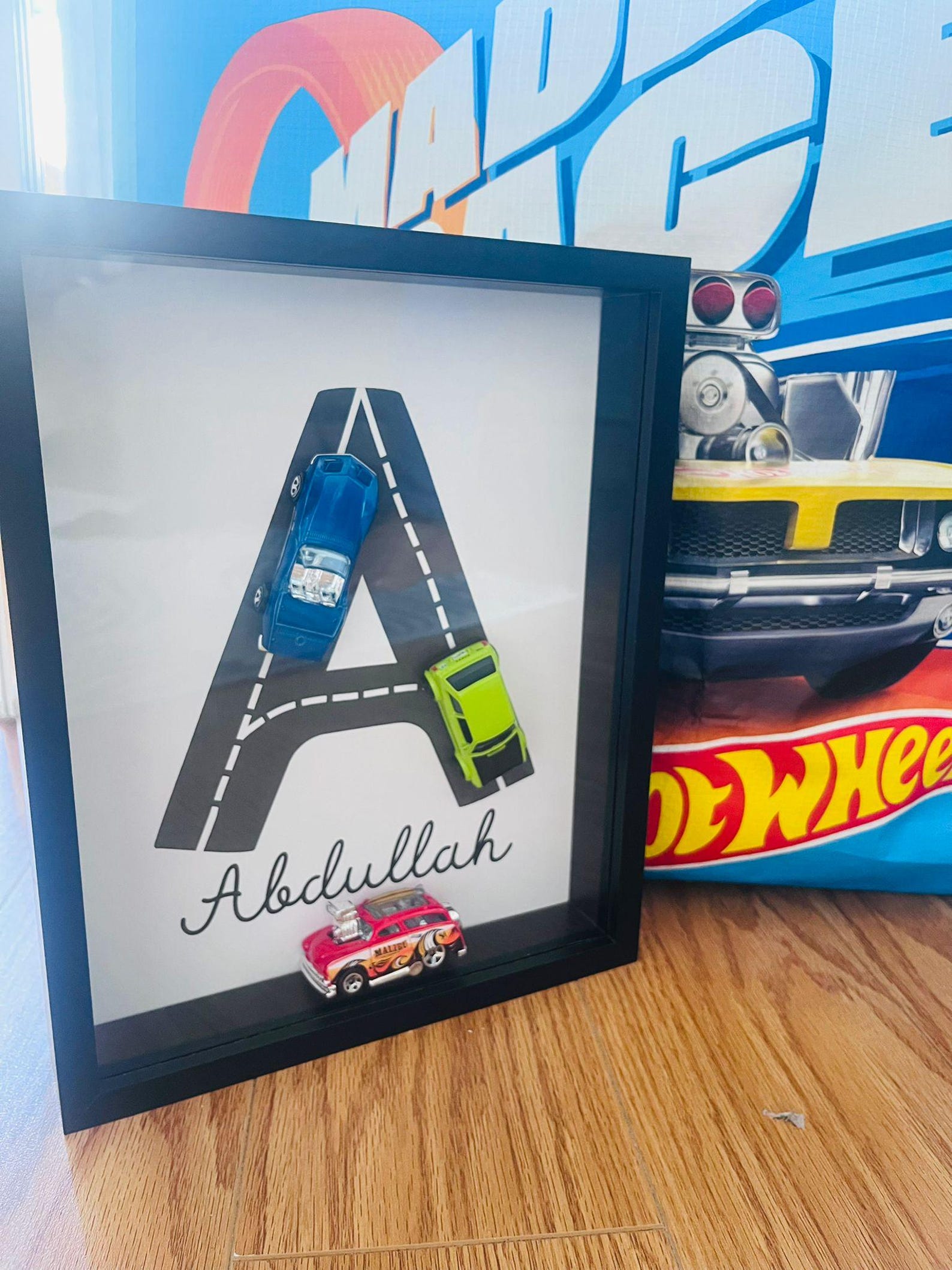 Hot Wheels Shadow Box - Etsy