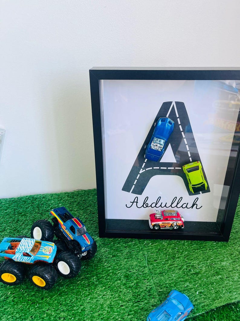 Hot Wheels Shadow Box - Etsy