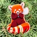 Red Panda Pin | Cute Red Panda Gifts | Animal Pin | Brooch | Badge ...