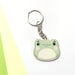 Cute Frog Keychain, Frog Charm, Kawaii Keychain, Frog Gifts - Etsy