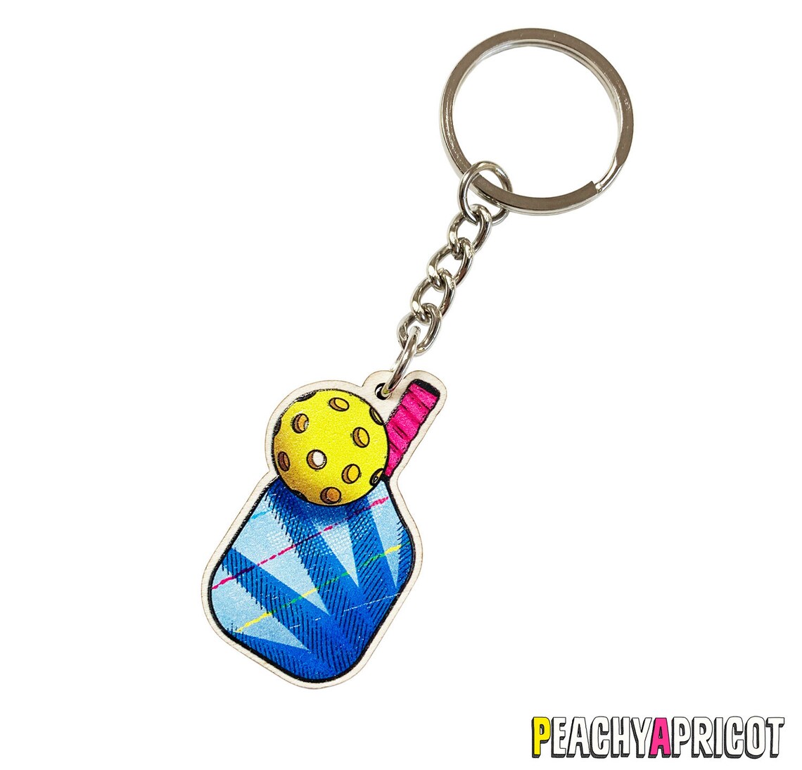 Pickleball Keychain Pickleball Paddle and Ball Gift Charm - Etsy Canada