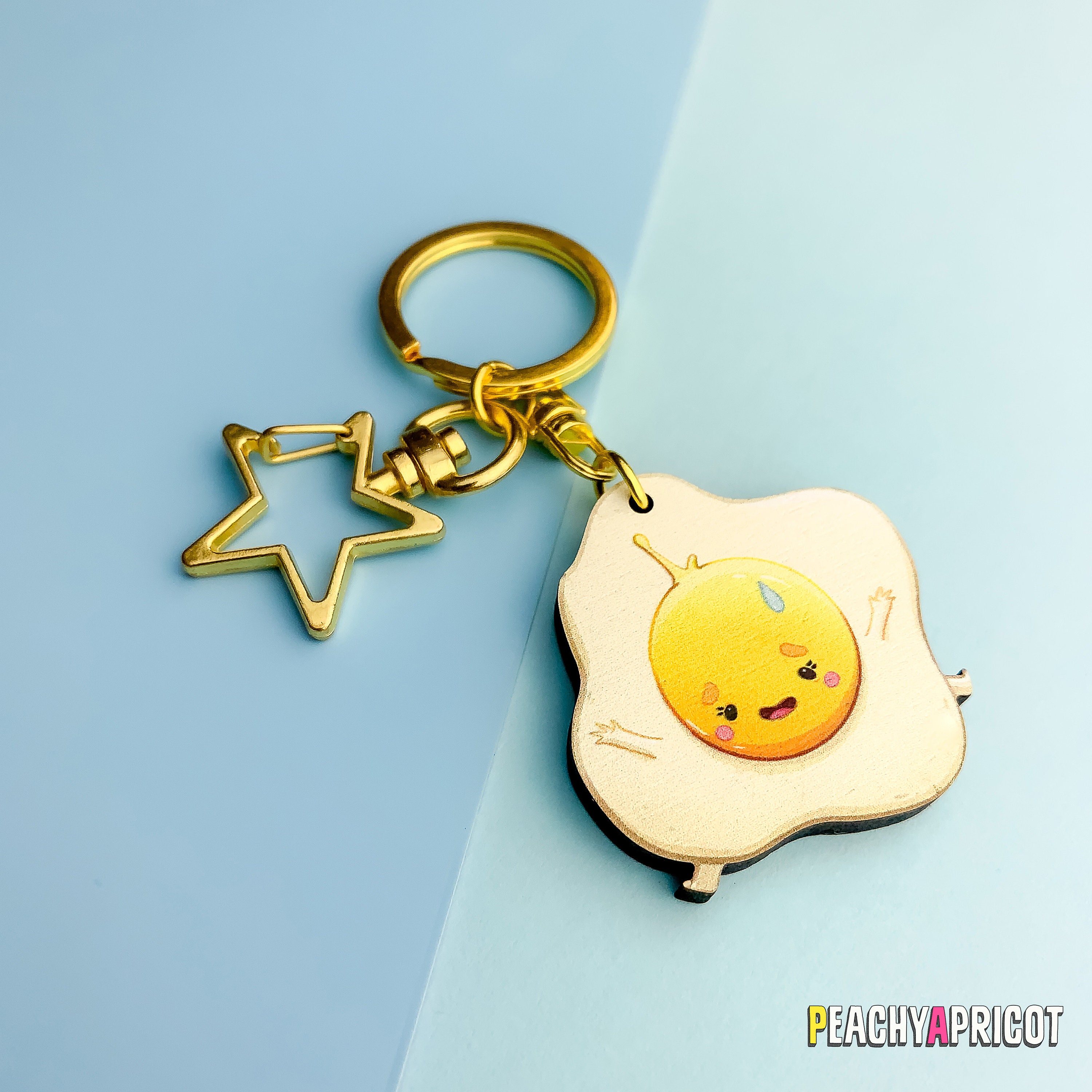Cute Egg Keychain Kawaii Keychain Charm Egg Lover Gifts - Etsy UK