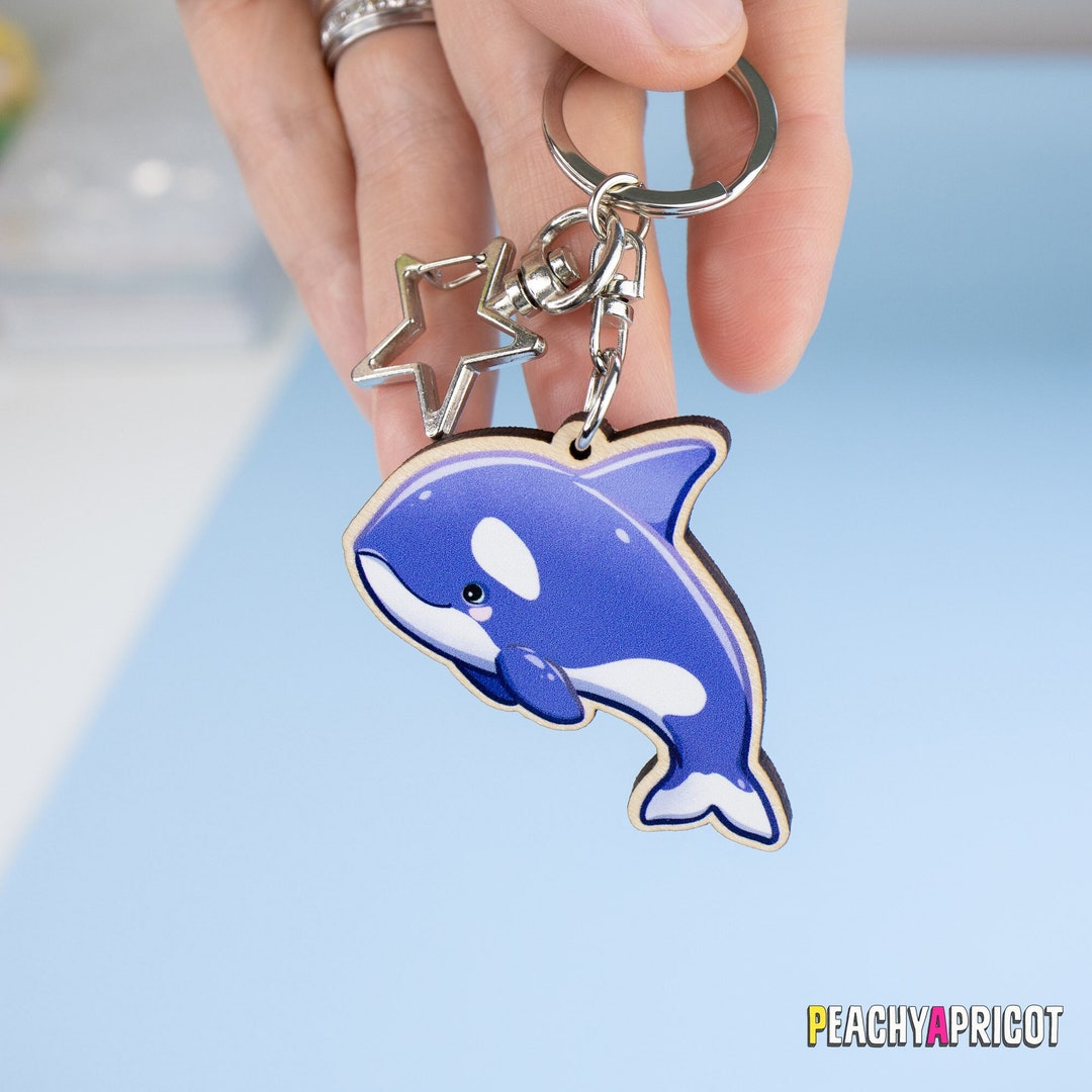 Orca Whale Keychain Bag Charm Killer Whale Sea Ocean Animal Gifts ...