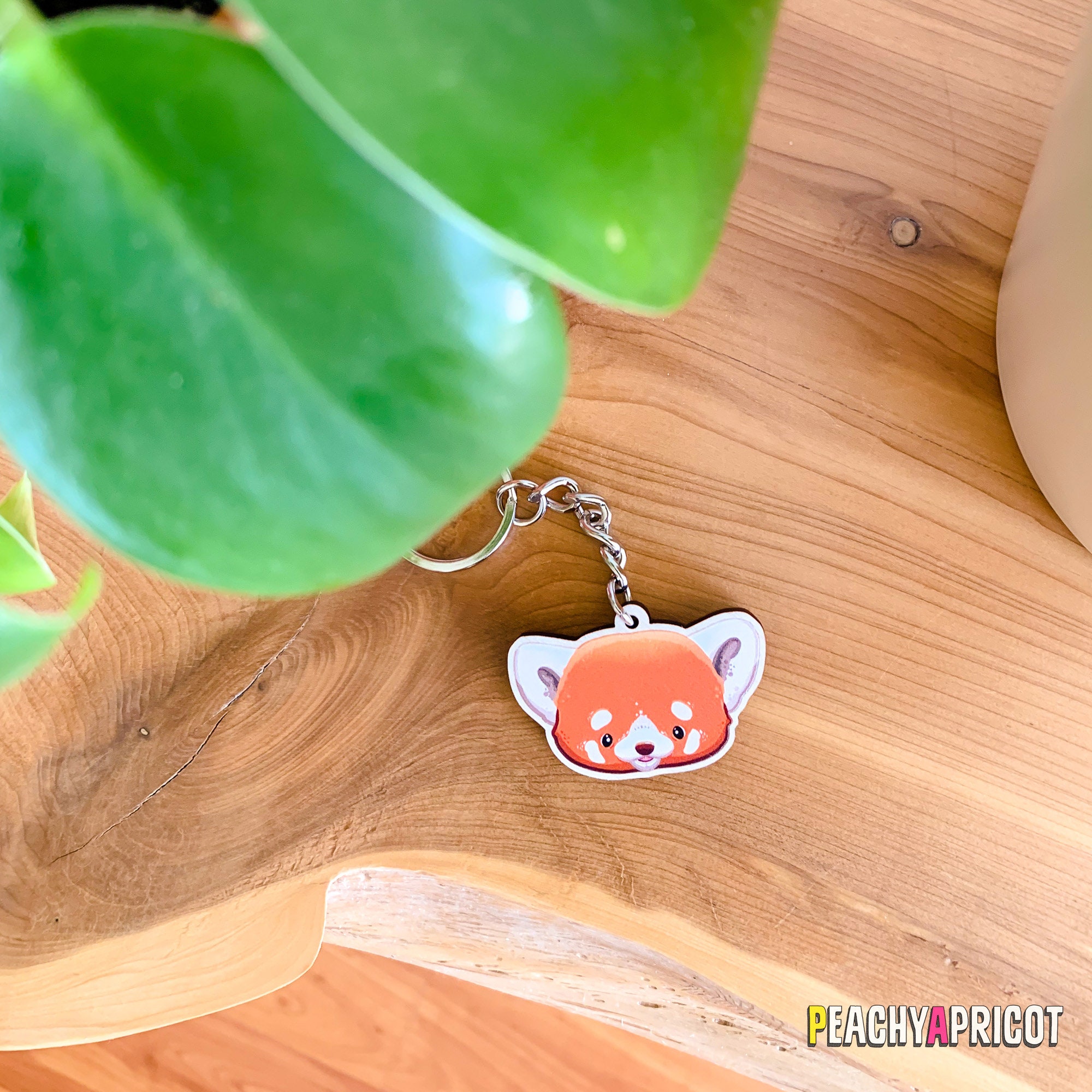 Cute Red Panda Keychain Red Panda Gifts Red Panda - Etsy