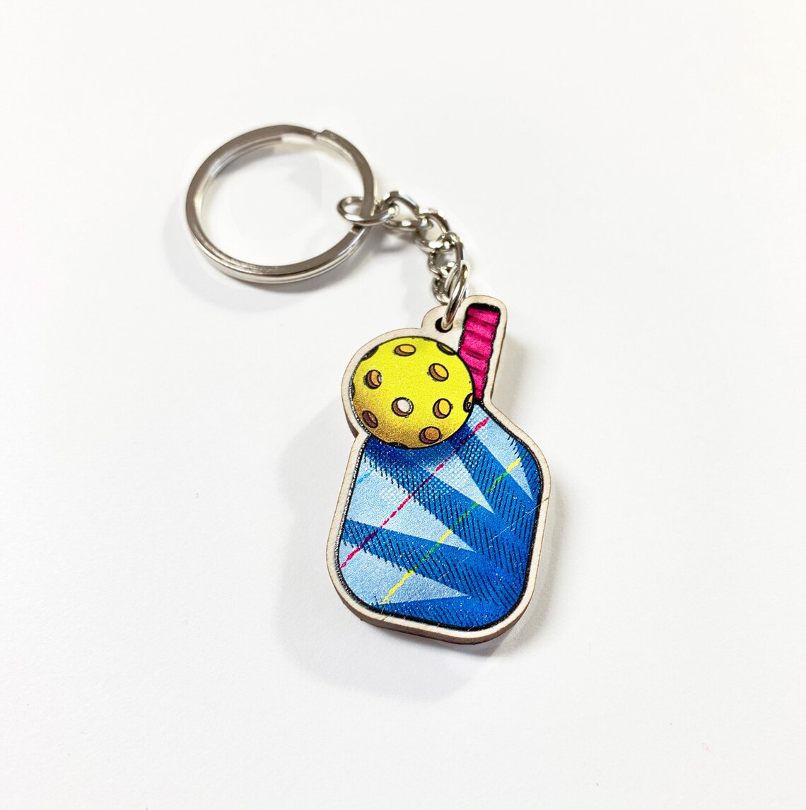 Pickleball Keychain Pickleball Paddle and Ball Gift Charm - Etsy Canada