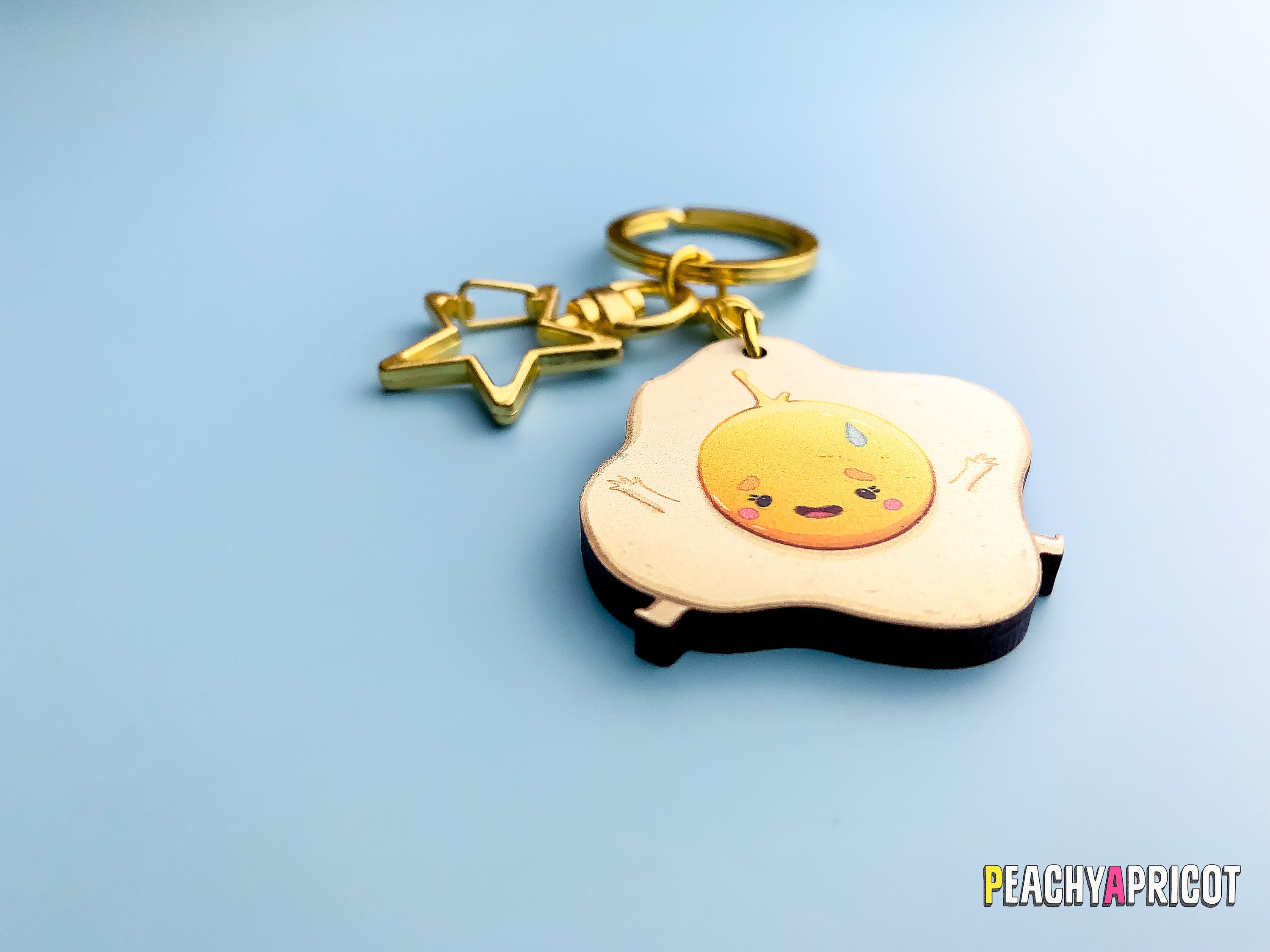 Cute Egg Keychain Kawaii Keychain Charm Egg Lover Gifts - Etsy UK